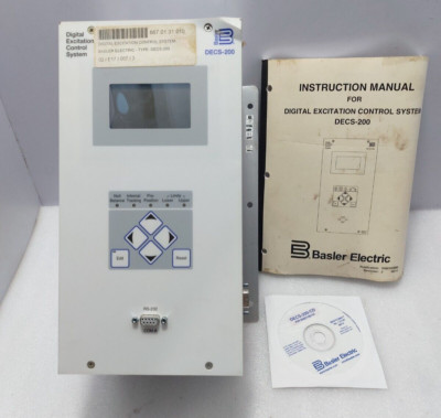 Basler Electric DECS-200 Digital Excitation Control System | eBay