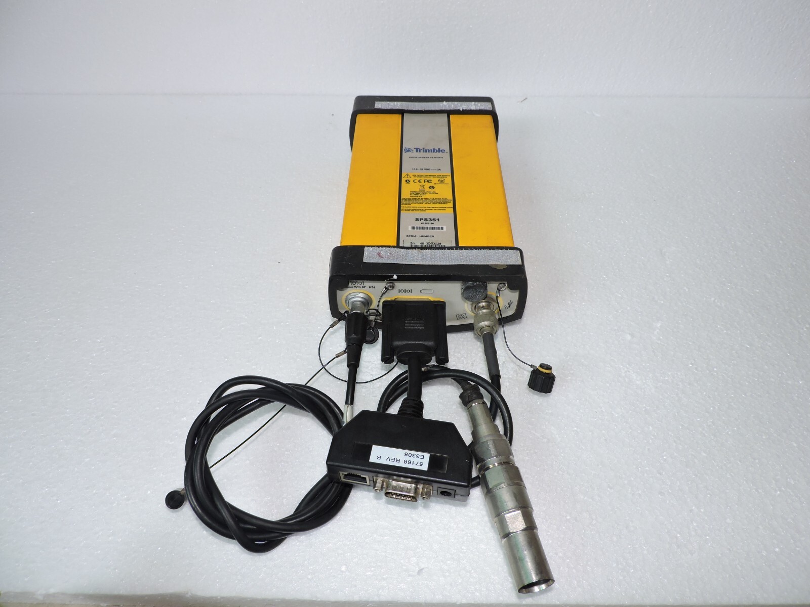 Trimble SPS351 DGPS Receiver Rover Beacon GPS MSK Antenna S/N ...