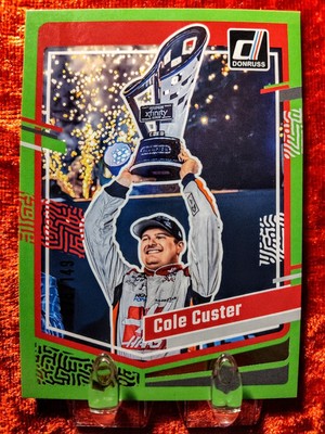 Cole Custer 2024 Panini Donruss Racing Lime Green /149 #57 | eBay