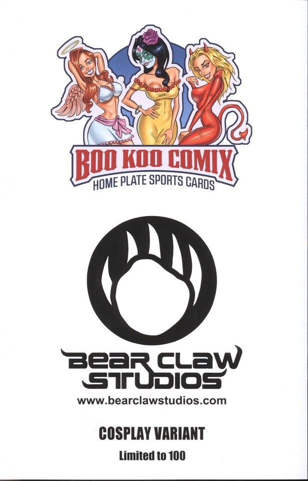 Boo Koo Bear #1 Jessica Rabbit Cosplay VIRGIN Nice Cover Variant A ...