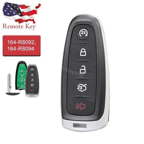 For 2013 2014 2015 2016 2017 2018 2019 Ford Taurus Keyless Entry Remote ...