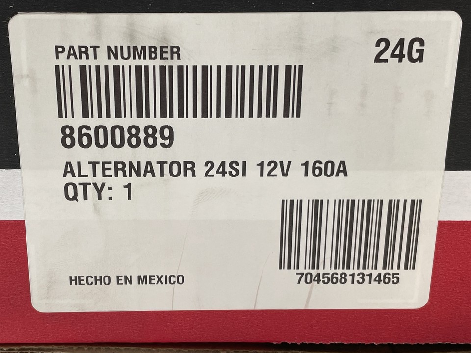 Delco Remy 8600889 Alternator New Open Box | eBay