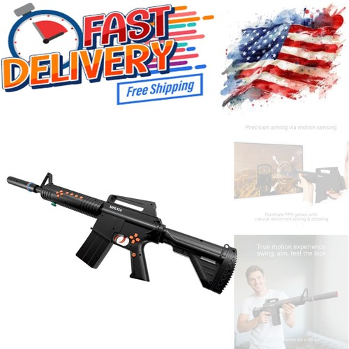 Wireless Motion Gun Controller for PS5 PS4 FPS Games with Precision ...