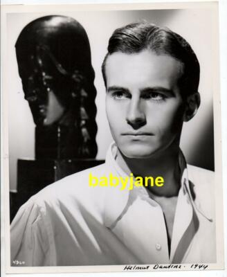 HELMUT DANTINE ORIGINAL 8X10 PHOTO 1944 HANDSOME PORTRAIT | eBay