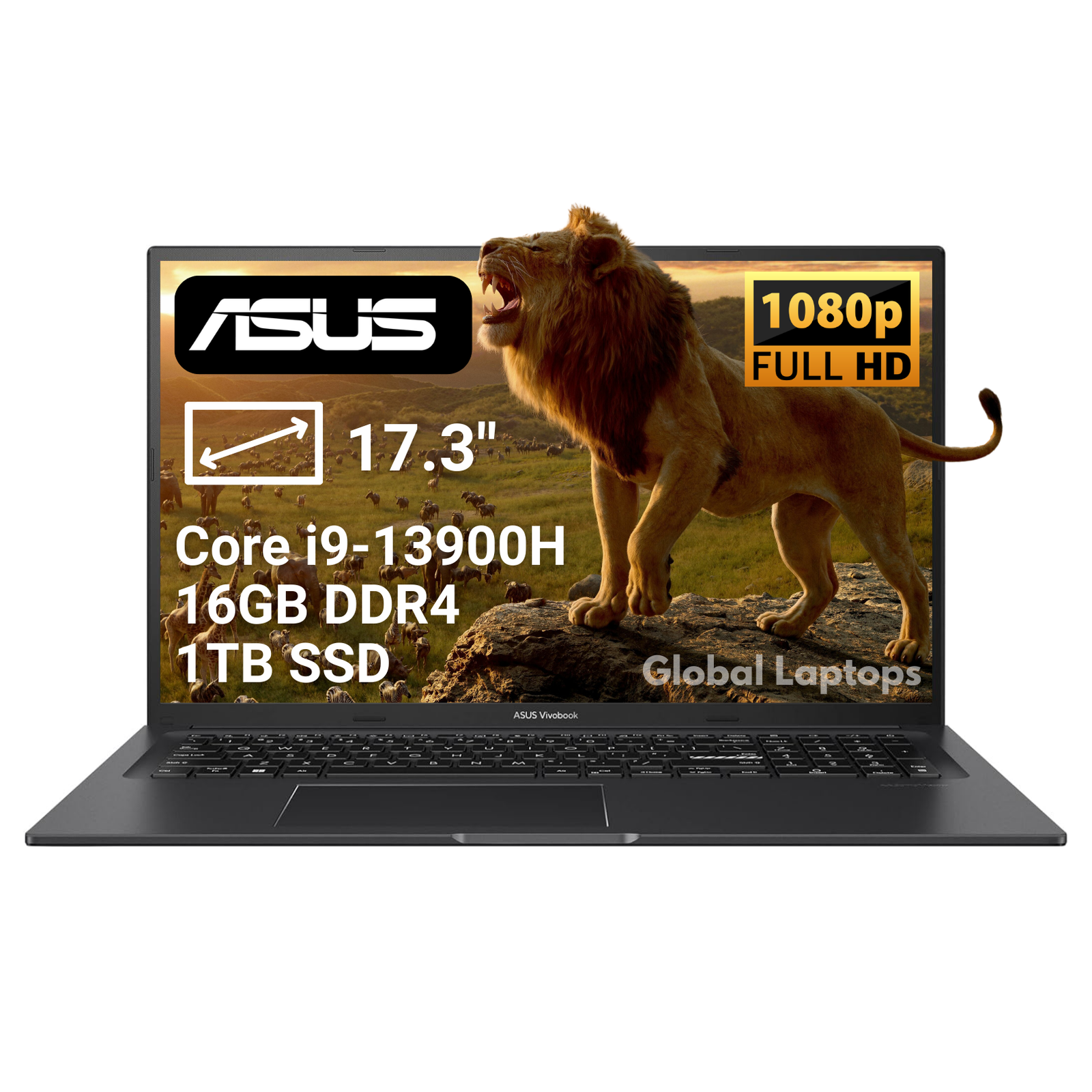 Laptop Asus 17 Core i9-13900H 16GB RAM 1TB SSD FHD 197105107045 | eBay