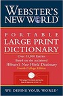 Webster's New World Portable Large Print Dictionary, Second Edition ...