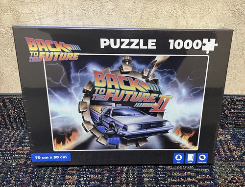 Back To The Future 2 DELOREAN TIME MACHINE Car - 1000 Piece SD Toys ...