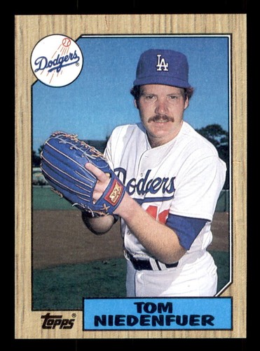 1987 Topps Baseball #538 Tom Niedenfuer NM or better *ca1 | eBay