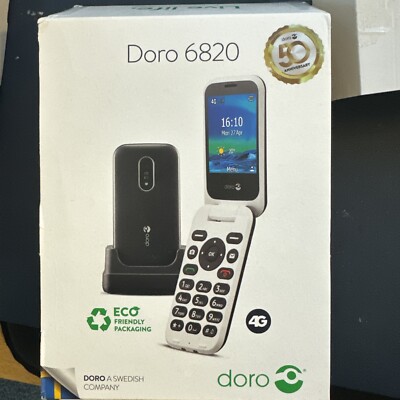 Doro 6820 Flip Mobile Phone - Free Special Delivery For Xmas, Grade A ...