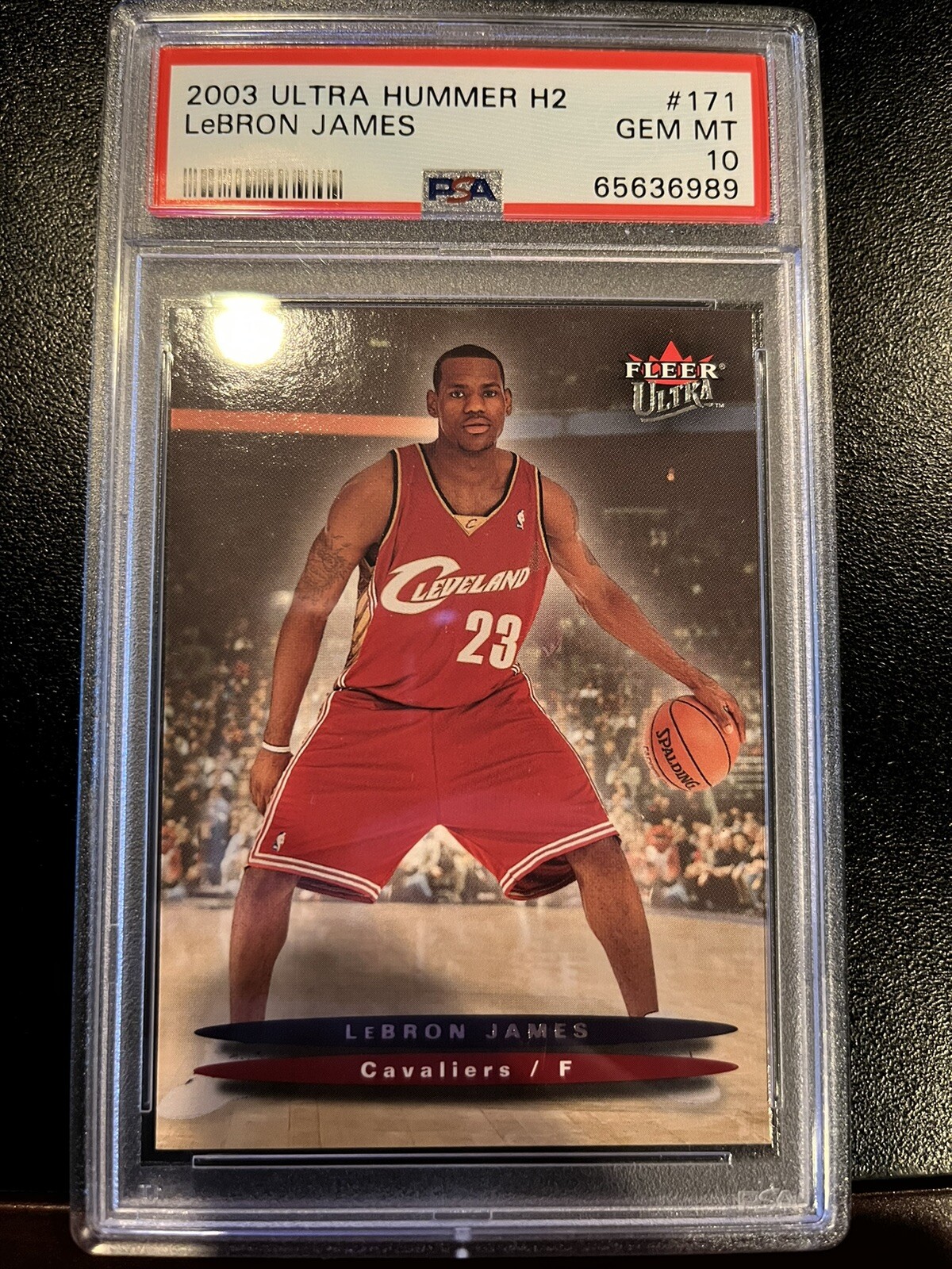 2004-05 Fleer ultra Lebron James Hummer H2 rc rookie psa 10 low pop | eBay