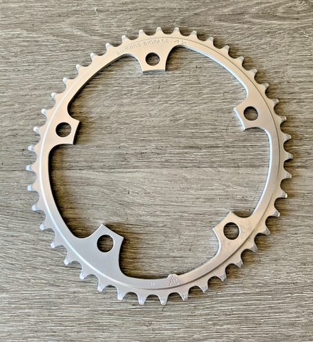 SHIMANO BIO-PACE CHAIN RING 42 TOOTH 130 BCD SILVER 6, 7, OR 8 SPEED | eBay