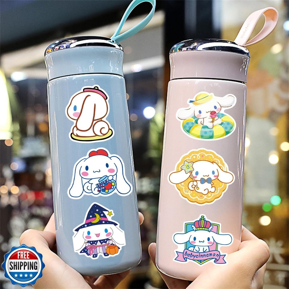 50pcs Cinnamoroll Stickers for Kids, Cute Cartoon Vinyl Waterproo | eBay