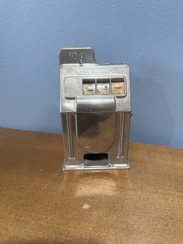Rexco Bank Slot Machine 10 Cent Metal Made in Las Vegas USA 5.5 ...