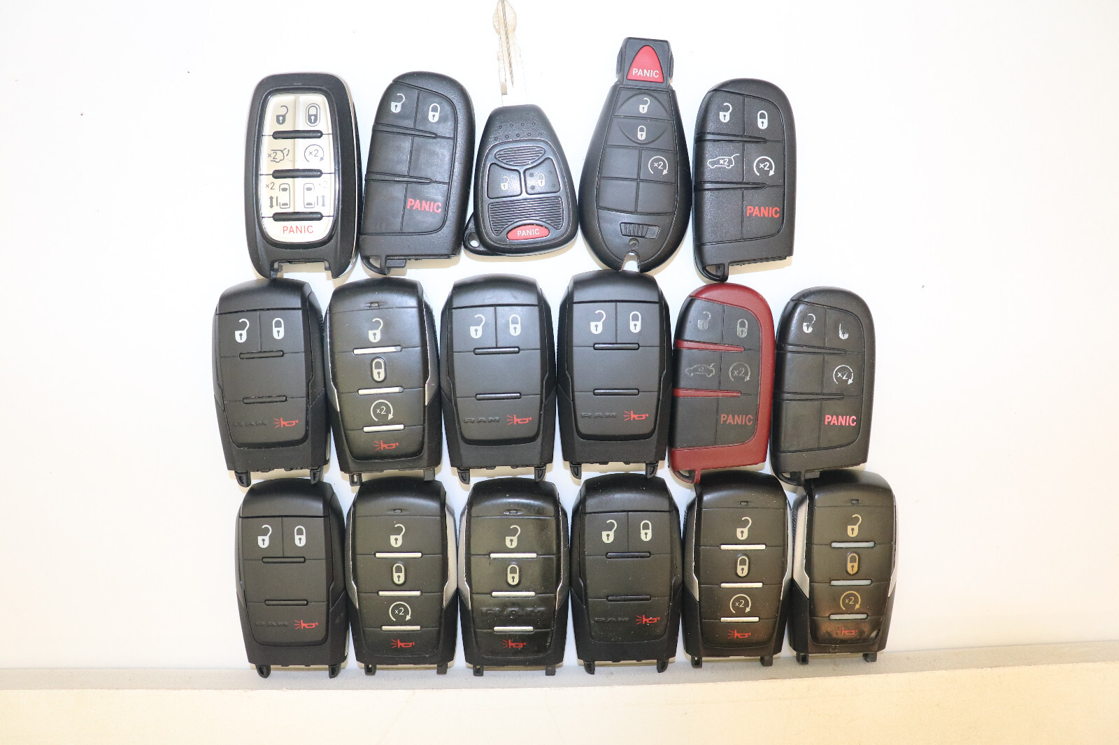 For CDJ Lot of 17 OEM Flip Smart Remotes Fob | eBay