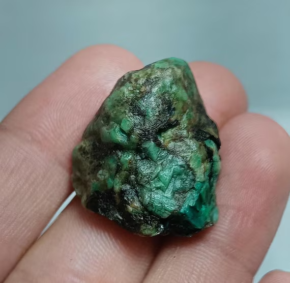 Raw Emerald Stone Grade A Natural Rough Emerald from Brazil, Emerald ...