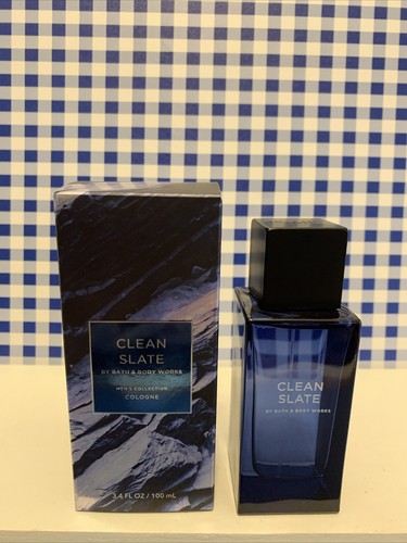 Bath & Body Works ~ CLEAN SLATE ~ Men's Cologne ~ IN BOX ~ 3.4 OZ ...