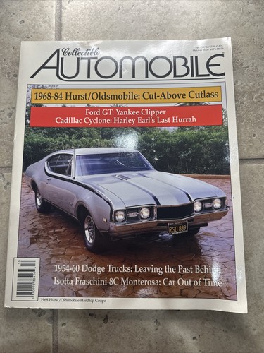 2000 October Automobile Magazine, 1968 Hurst/Oldsmobile Hardtop Coupe ...
