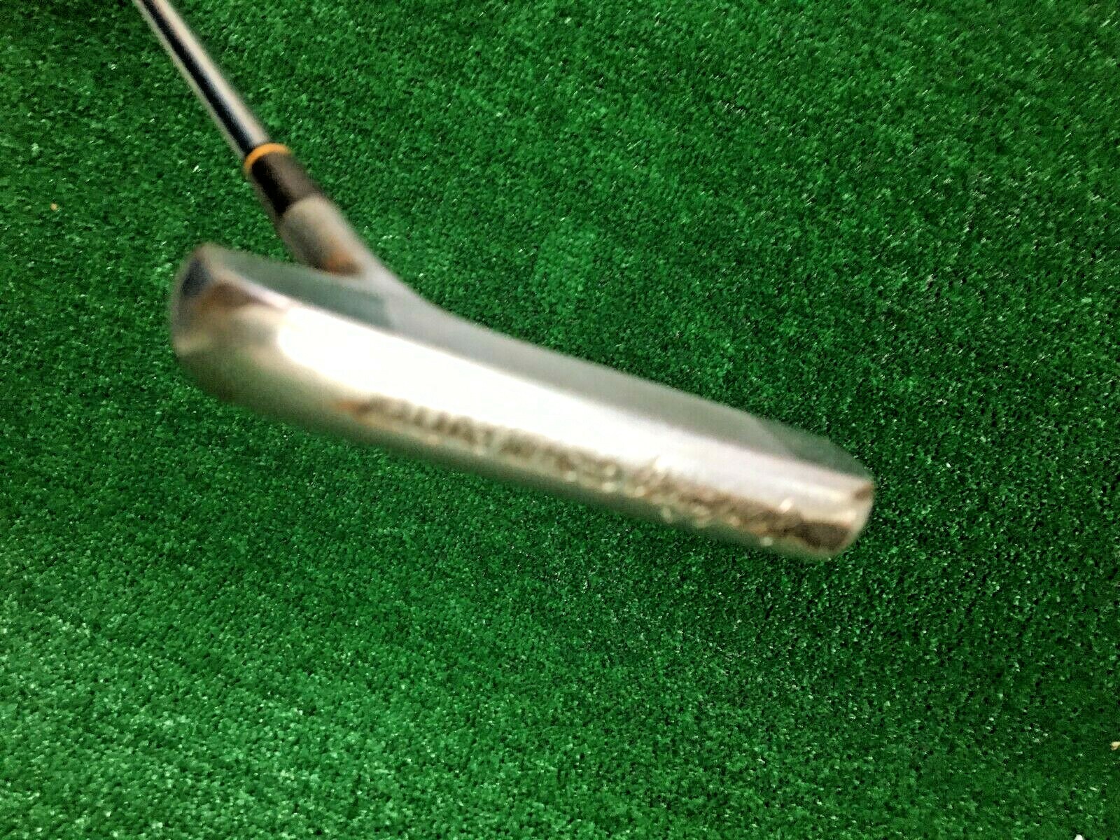 Vintage Spalding Cash-In Putter - Steel Shaft - Leather Wrap Grip | eBay