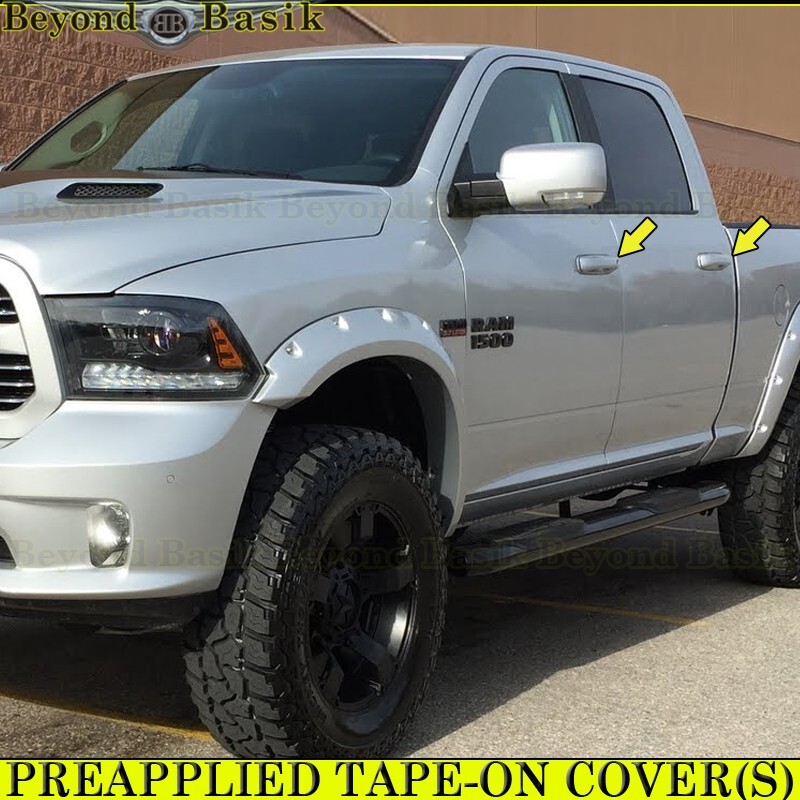 For 2019-2024 Dodge Ram 1500 CLASSIC Door Handle COVERS No PSK PS2 ...