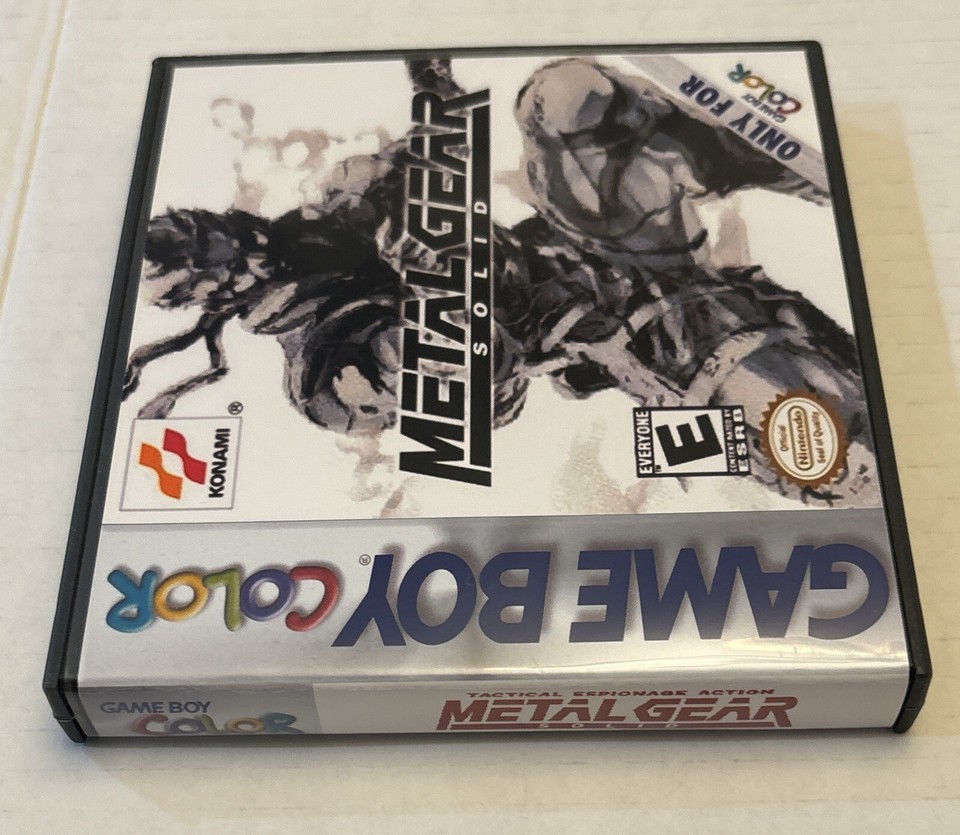Metal Gear Solid Gameboy Color | eBay