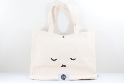 Miffy Tote Bag B106 Face Oyasumi Good Night 14L Cotton Hapitas From ...