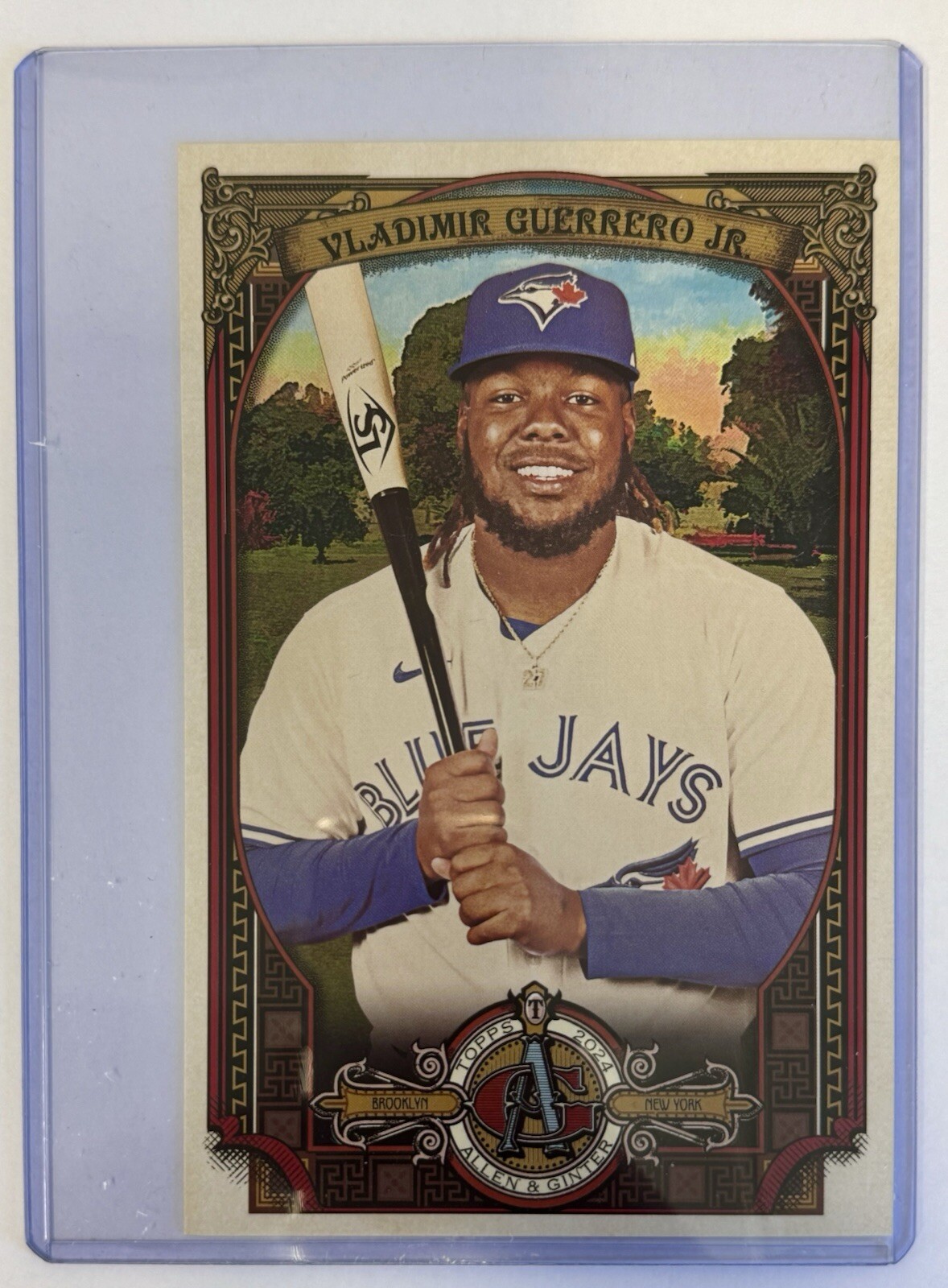 2024 TOPPS ALLEN & GINTER #AGBL-9 VLADIMIR GUERRERO JR. CABINET ...