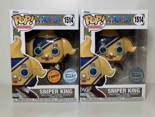 One Piece #1514 Sniper King Usopp Funko Pop! Chase Bundle SE Sticker ...