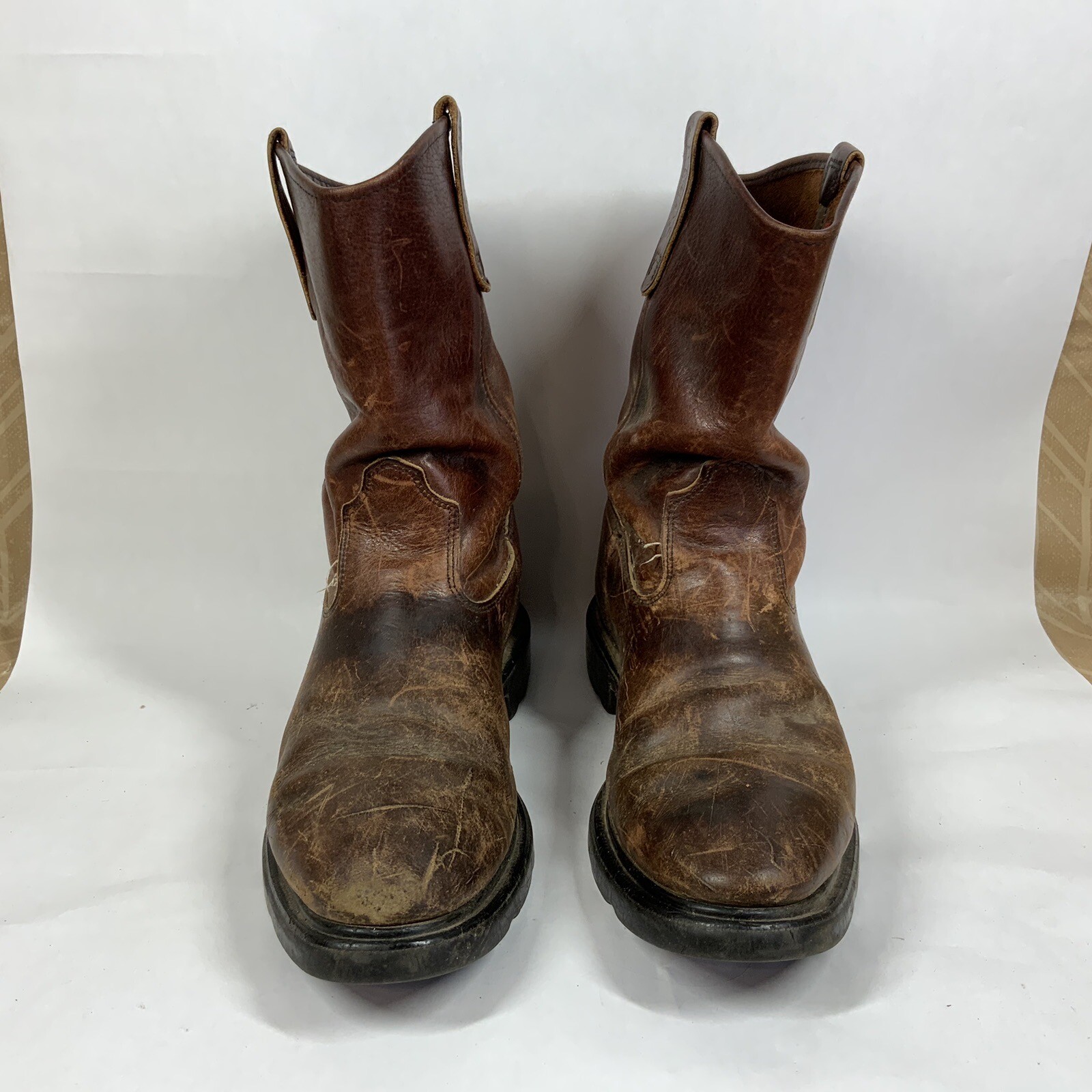 Red Wing Pecos Boots 1132 Brown Leather, Made in USA … - Gem