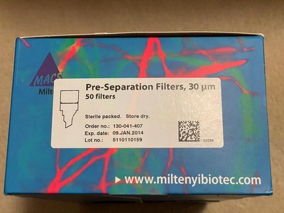 BRAND NEW - Miltenyi Biotec 30µm Pre-Separation Filters #130-041-407 ...