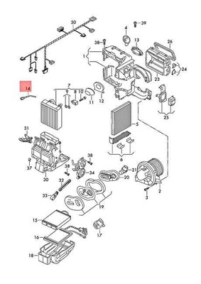 Genuine Temperature Sensor 6Q0907543F | eBay