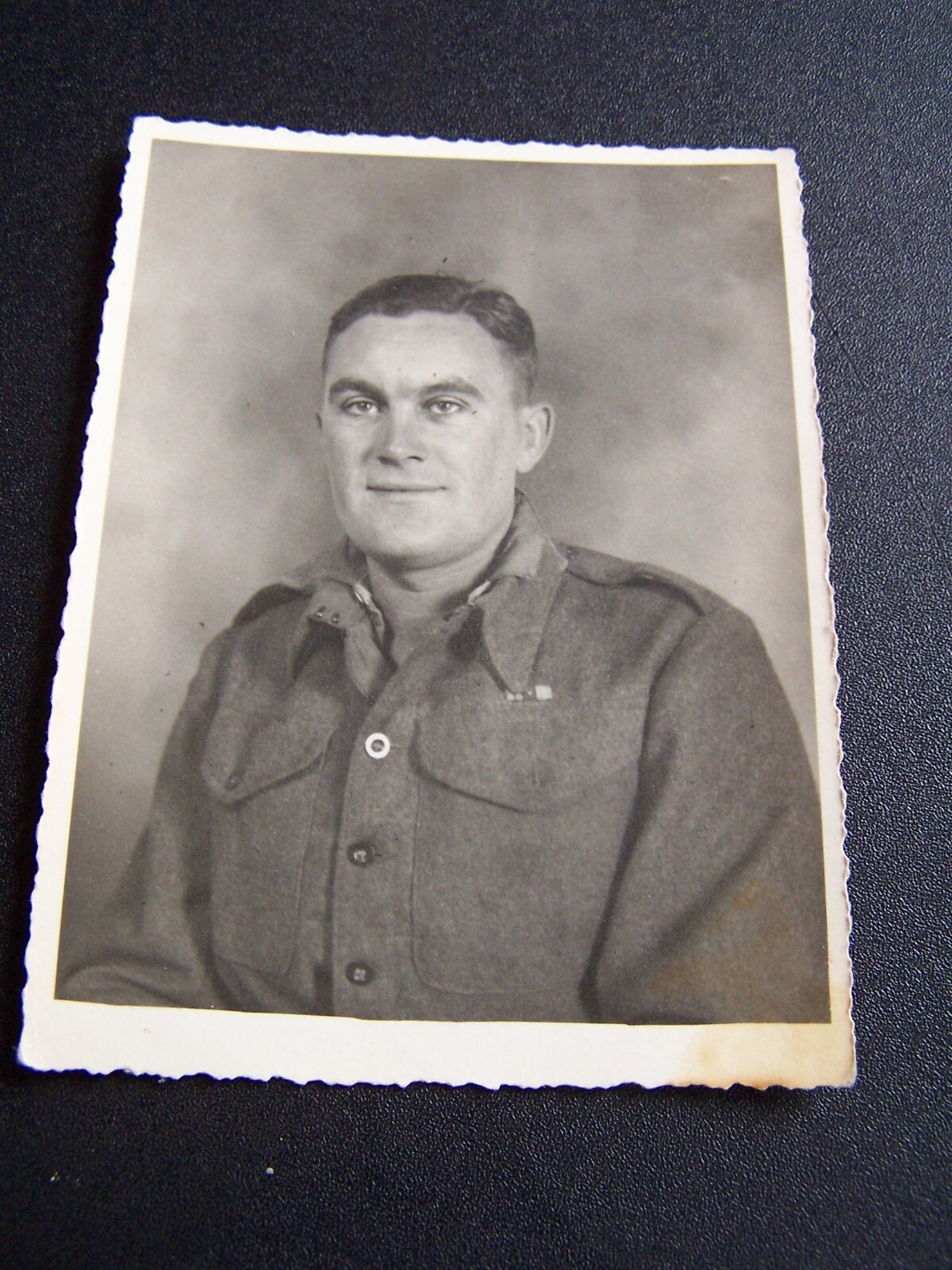Vintage Military Photo Portrait Soldier Albert Italy March 1944 | eBay
