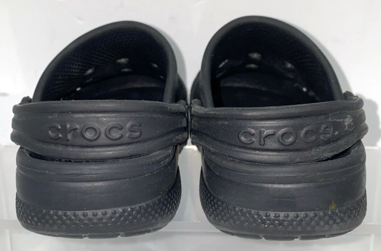 Crocs Toddler BAYA Clog Size 10C Black B*H | eBay