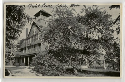 1944 Hotel Pines, Cotuit, Massachusetts; photo postcard RPPC % | eBay