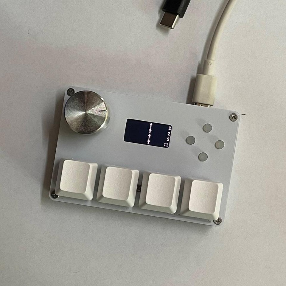 8000HZ Color Screen Rapid Trigger Game Mechanical Keypad Knob Gaming ...