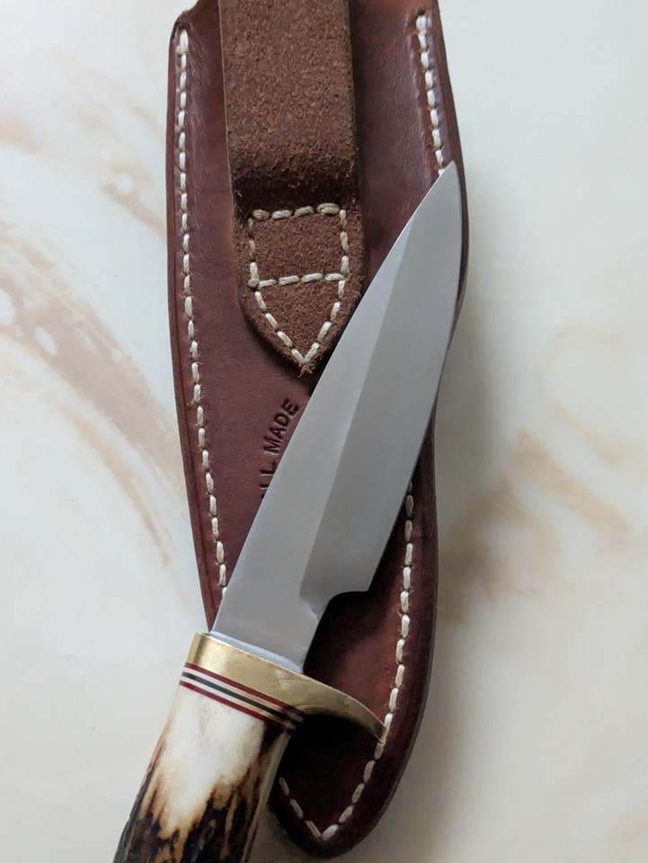 Very Rare Older Randall Made Knives Model 26 Pathfinder Knife, Stag ...