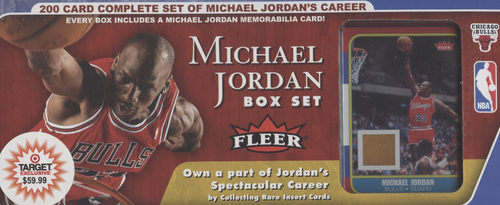 2007-08 Fleer Michael Jordan Sealed Box Set Look for Auto & 1986 Jordan ...