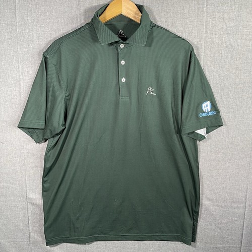 Rhoback Labrador Shirt Performance Polo Mens Lightweight Golf sz Large ...