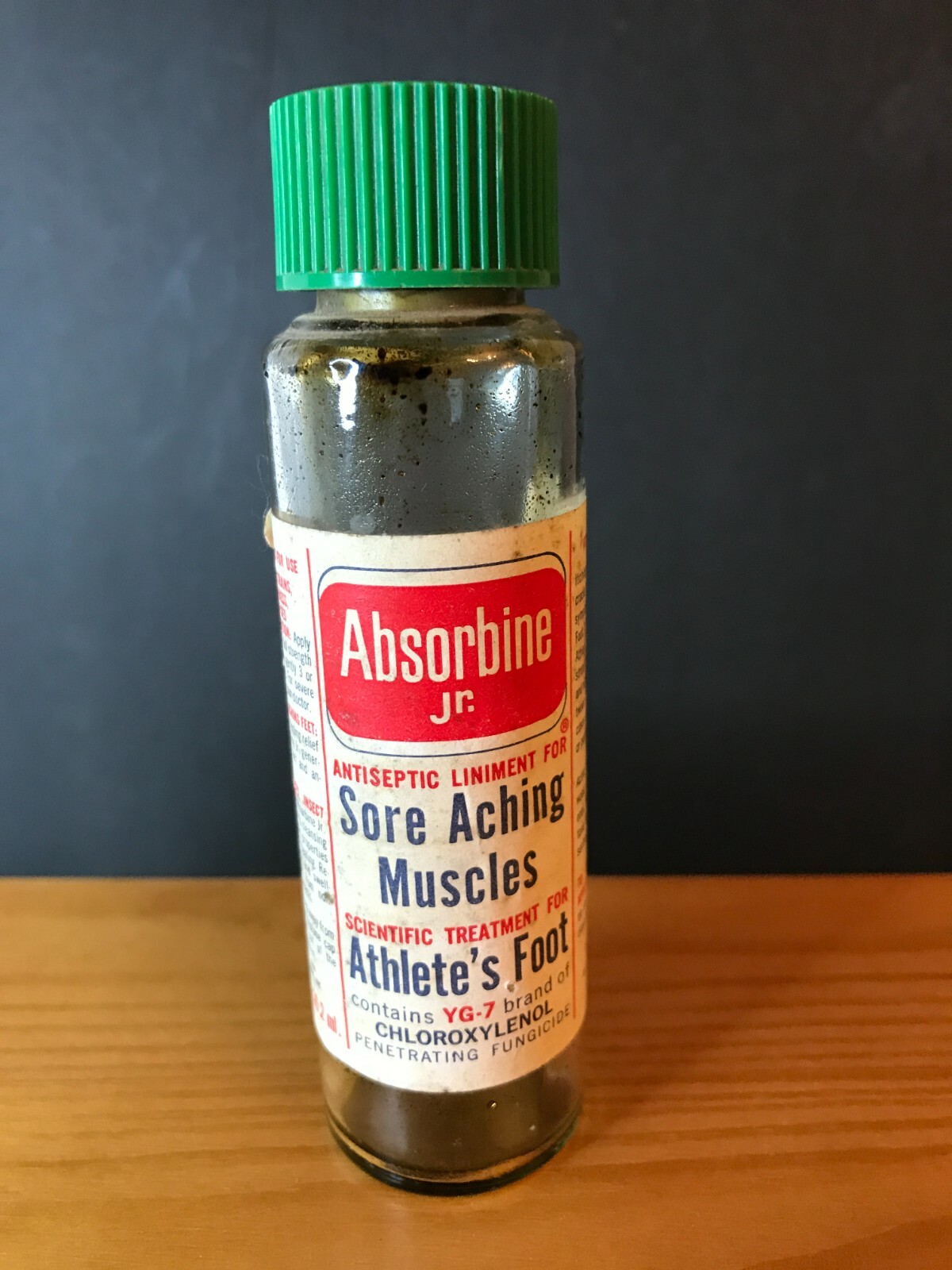 VINTAGE ABSORBINE JR. ANTISEPTIC LINIMENT 2 OZ BOTTLE - Empty | eBay