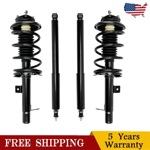 4pc Front Struts Springs Assembly Rear Shock Absorber For 2000-2005 ...