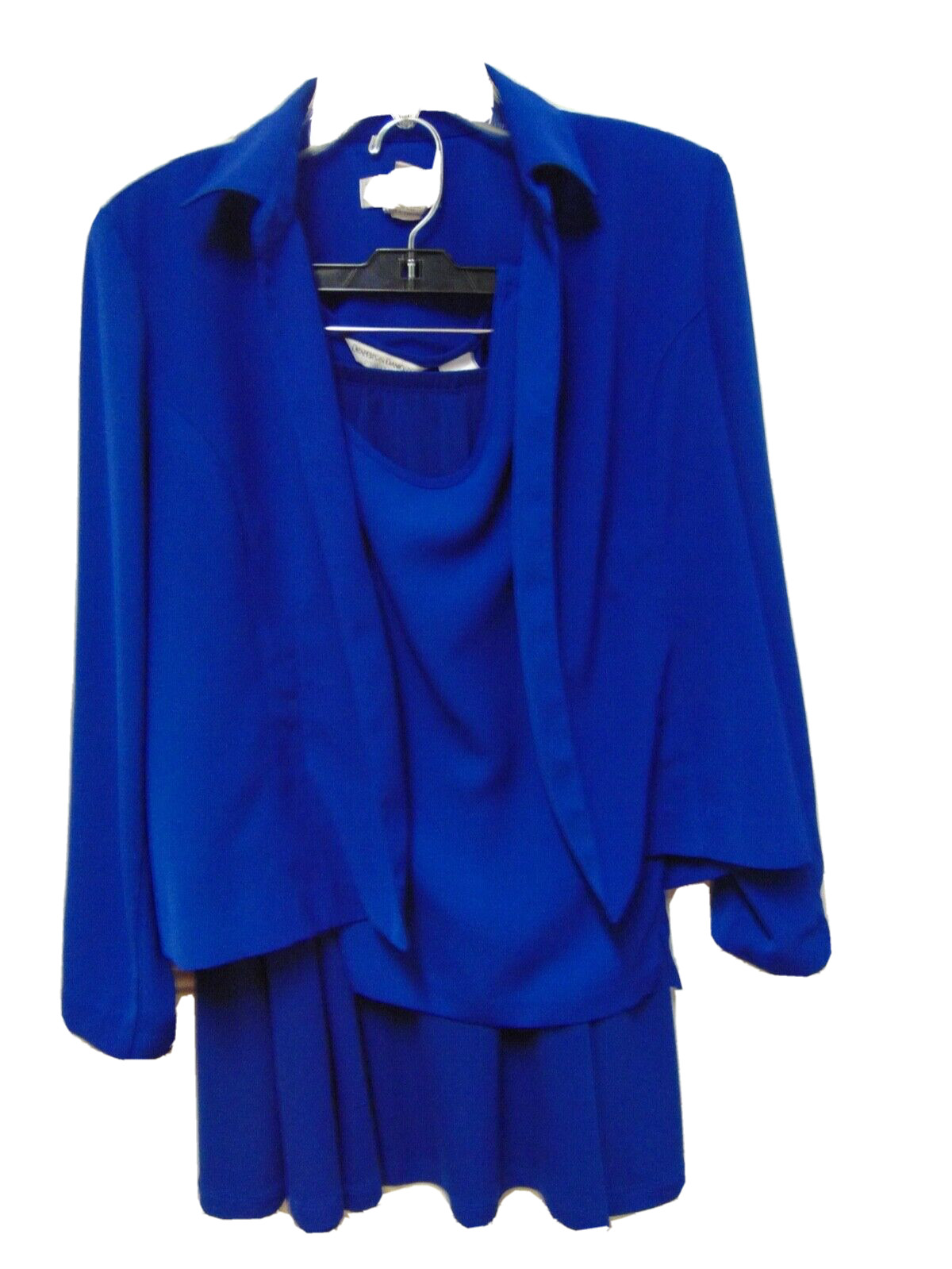 Draper's & Damon's Women's 3-Pce Skirt Jacket Camisol… - Gem