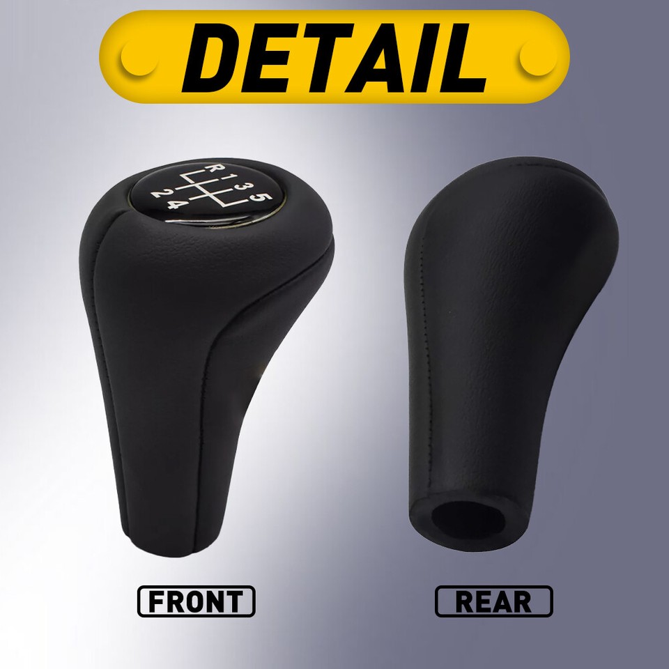 5-Speed Gear Knob Shifter Lever Stick For BMW M5/M3/M6 E36 E46 E21 E30 ...