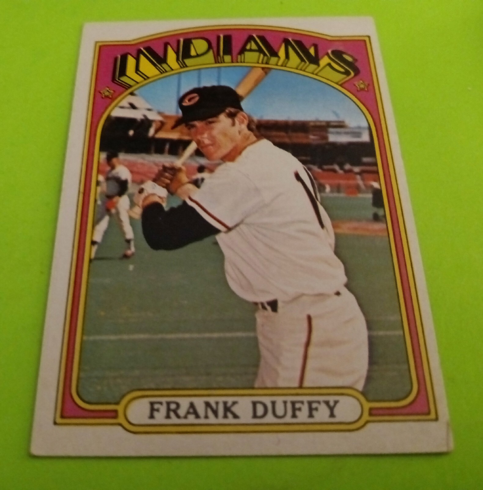 1972 Frank Duffy Topps MLB Baseball Card #607 Cleveland Indians - EX | eBay