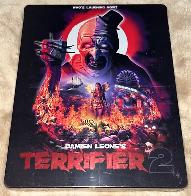 Terrifier 2 Walmart Exclusive Blu-Ray Steelbook Brand New Sealed OOP | eBay
