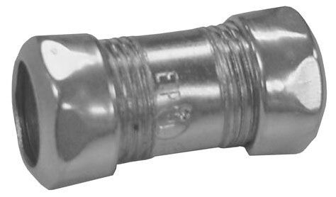 Appleton 6100S, EMT Conduit Coupling, 1", Steel, Compression, 1pc | eBay
