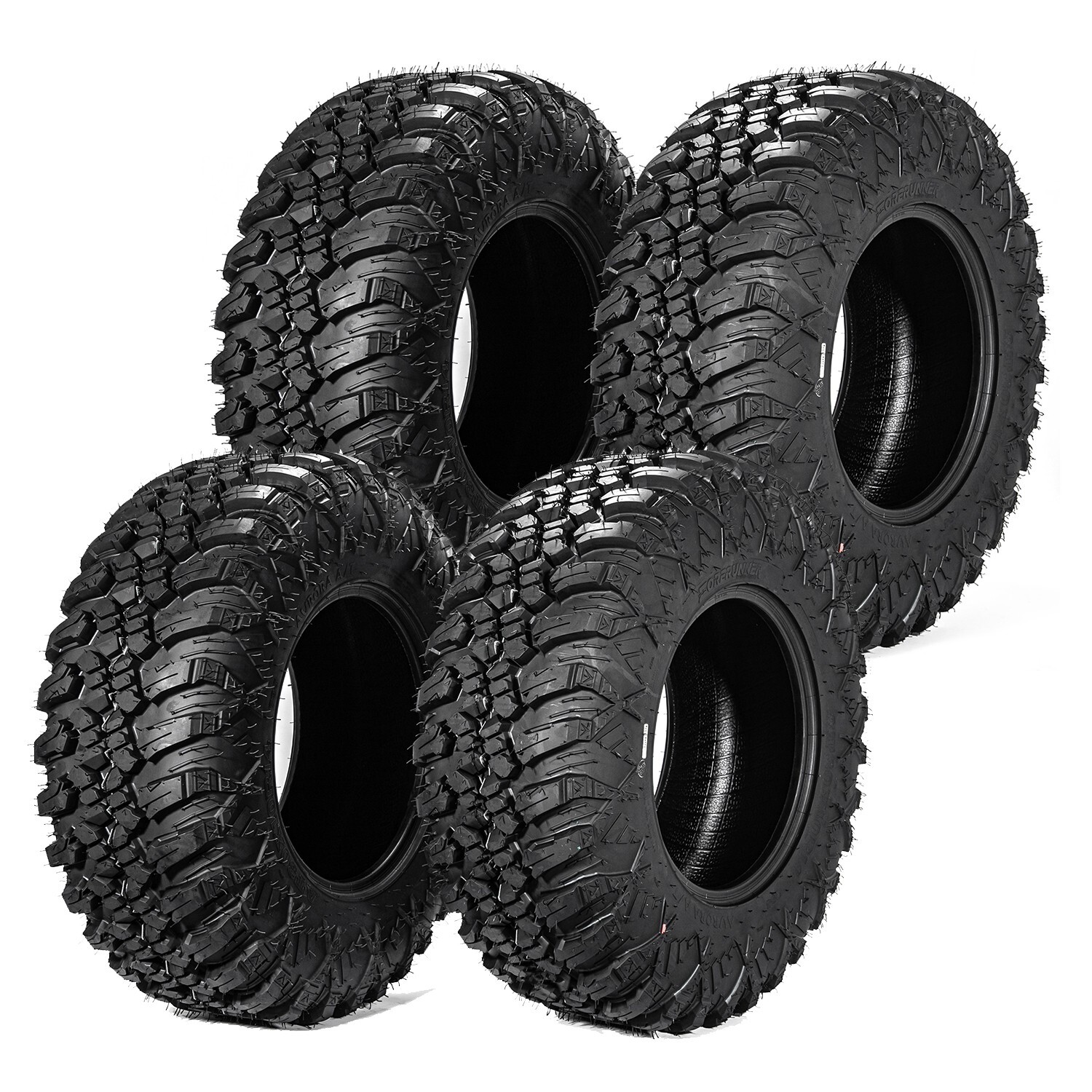 Set 4 30x10-14 ATV Tires 8 Ply 30x10x14 UTV Mud Tires 30 10 14 All ...