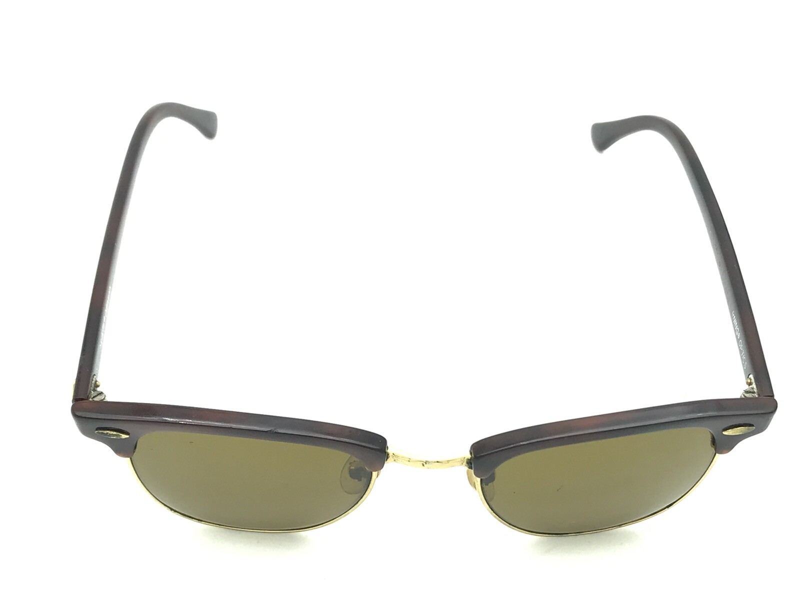 Serengeti Drivers 6277 Brown Gold Clubmaster Style Su… - Gem