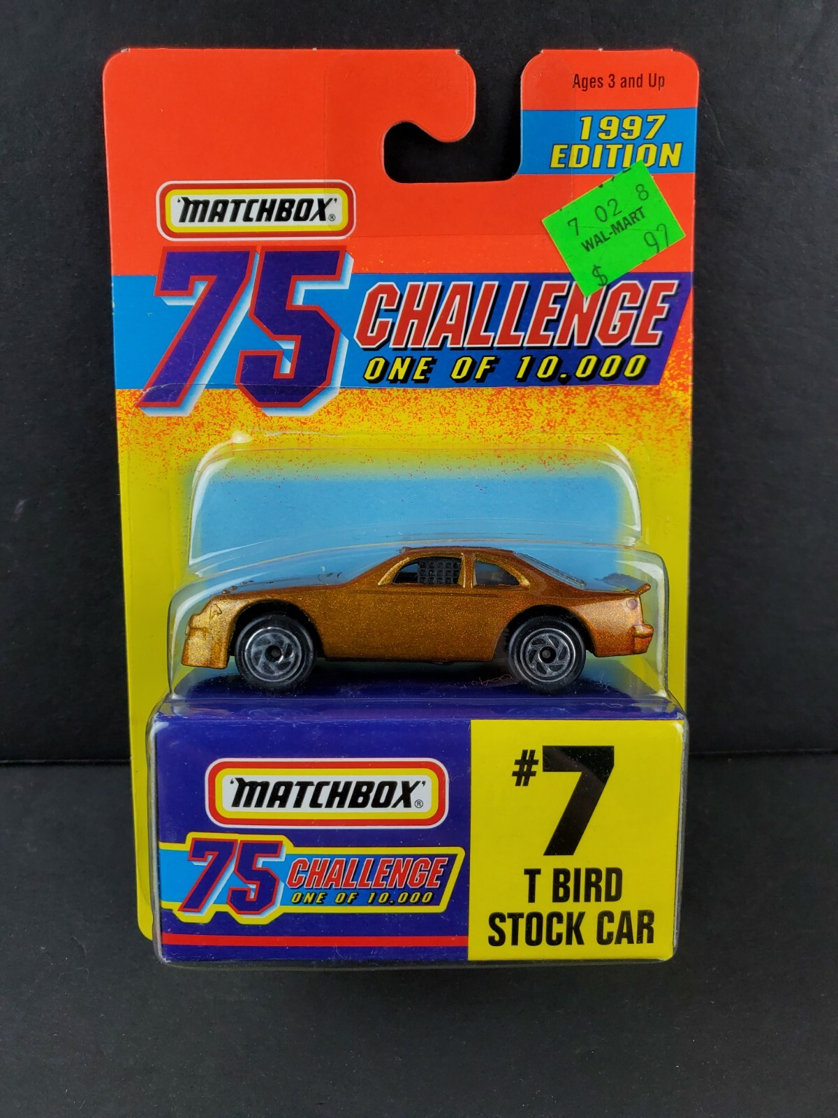 1997 Matchbox Gold Challenge Limited Edition Car NEW T Bird Stock Car ...