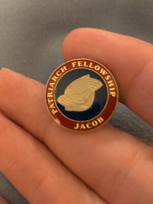 Vintage Patriarch Fellowship Jacob Gold Tone Enamel Lapel Pin (GW3) | eBay