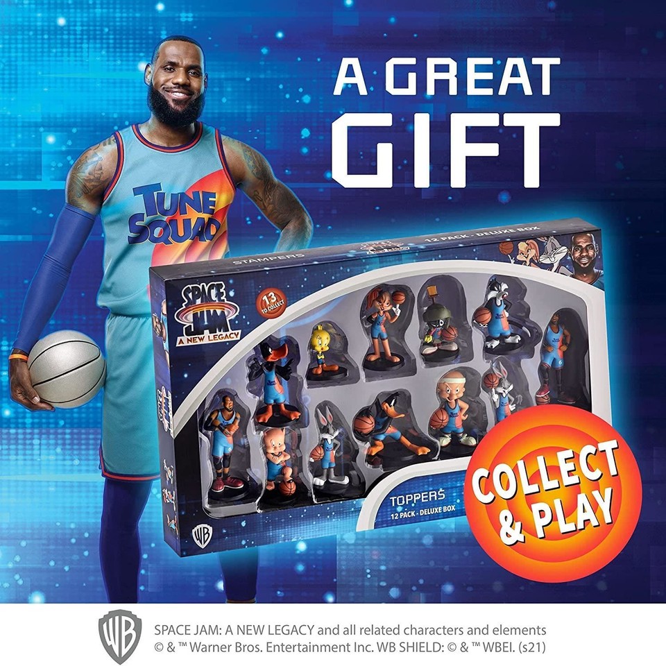 Space Jam A New Legacy Pencil Toppers 12pk Movie Characters Deluxe Box ...