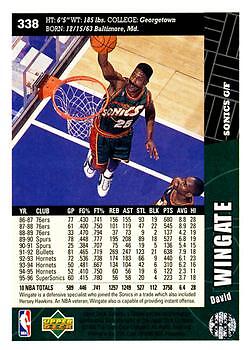 1996-97 Collector's Choice #338 David Wingate | eBay